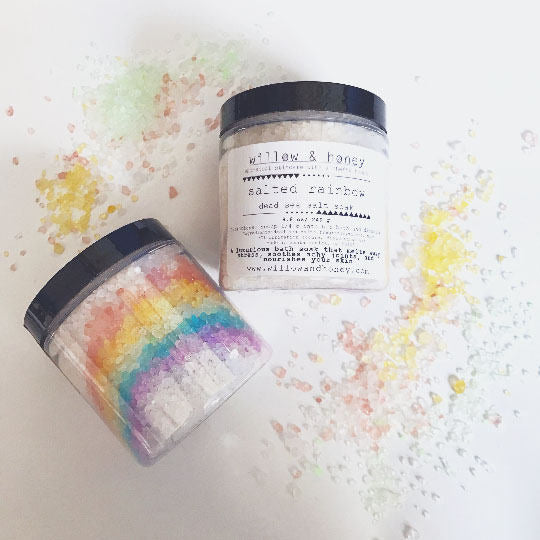 SALTED RAINBOW MINERAL SALT SOAK | SHOP MĒKO