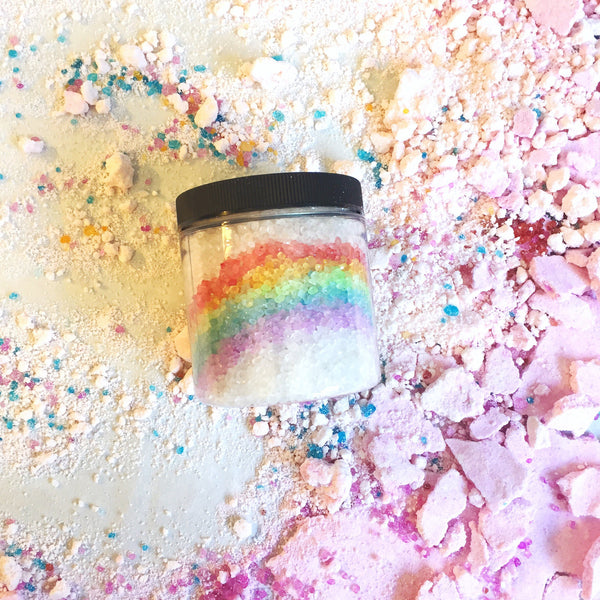 SALTED RAINBOW MINERAL SALT SOAK | SHOP MĒKO